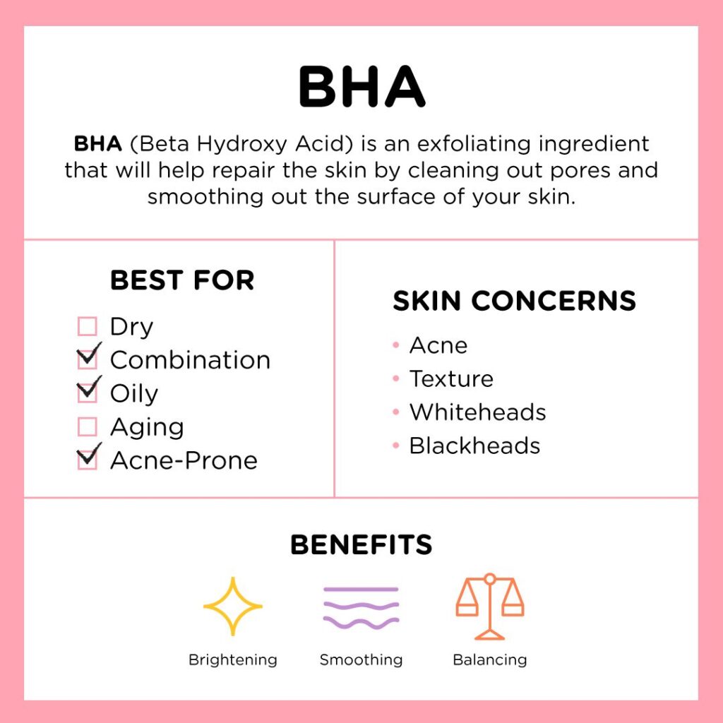 Vivoderm Natural Skincare » AHAs vs Beta hydroxy acids (BHAs)